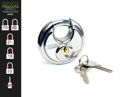 Moon Disc 70mm Padlock – Wholesale Padlocks